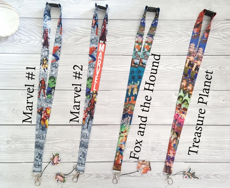 Disney Mickey Bluey Stitch Mermaid Vintage Lanyard / Keychain - Etsy