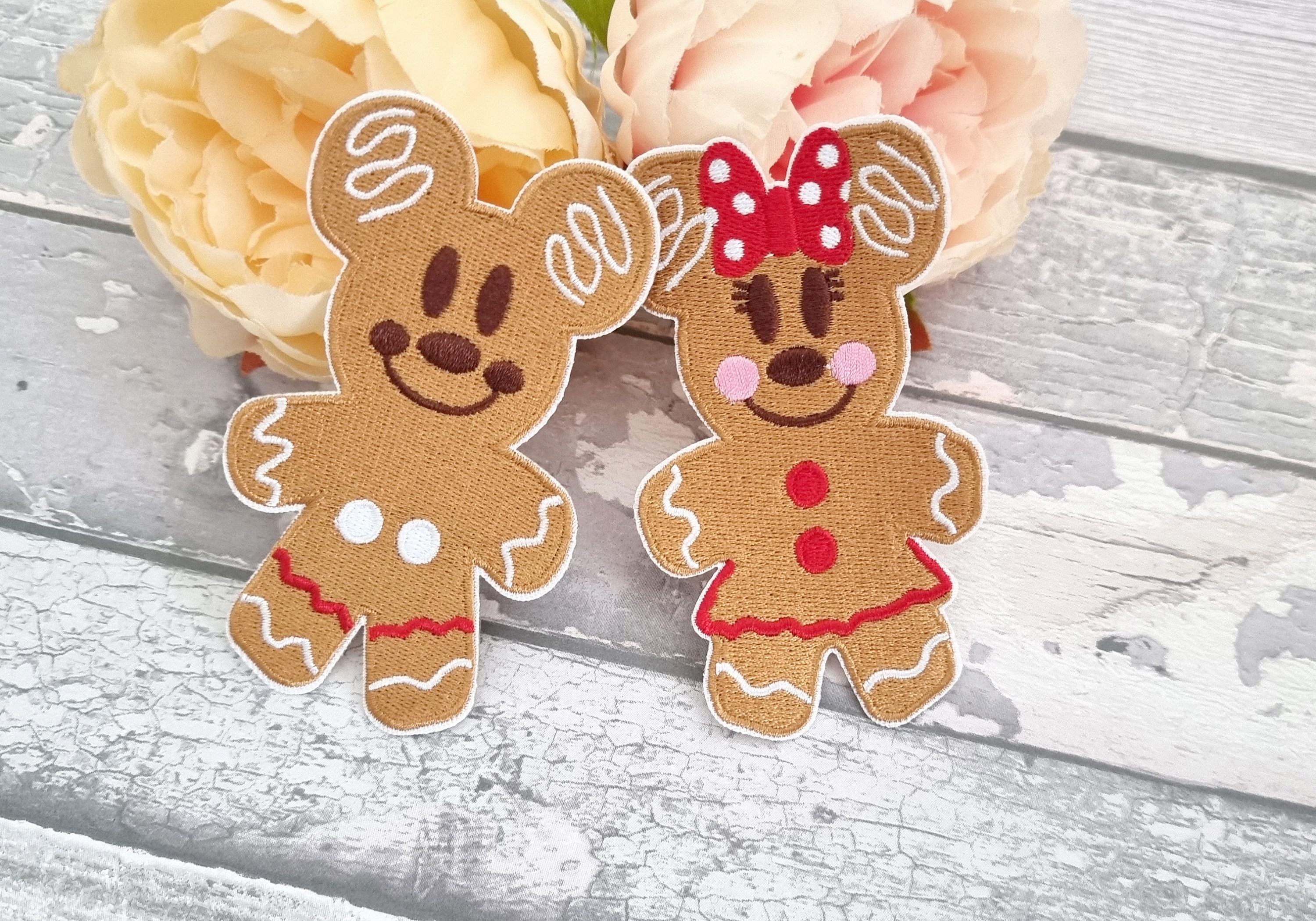 Disney Minnie Mickey Gingerbread Ears Christmas Candy Sweet - Etsy