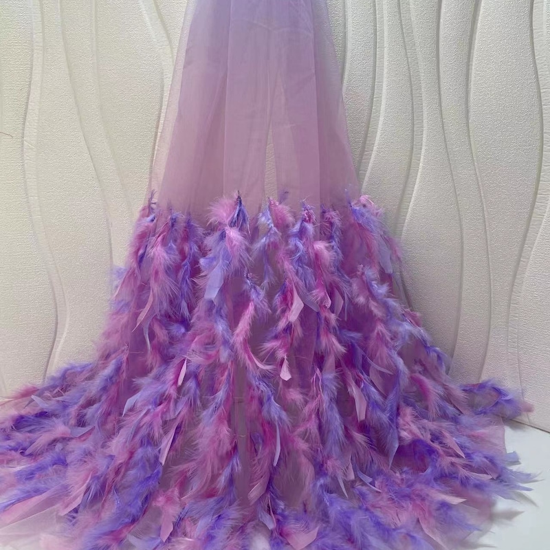 Feather Fabric - Etsy