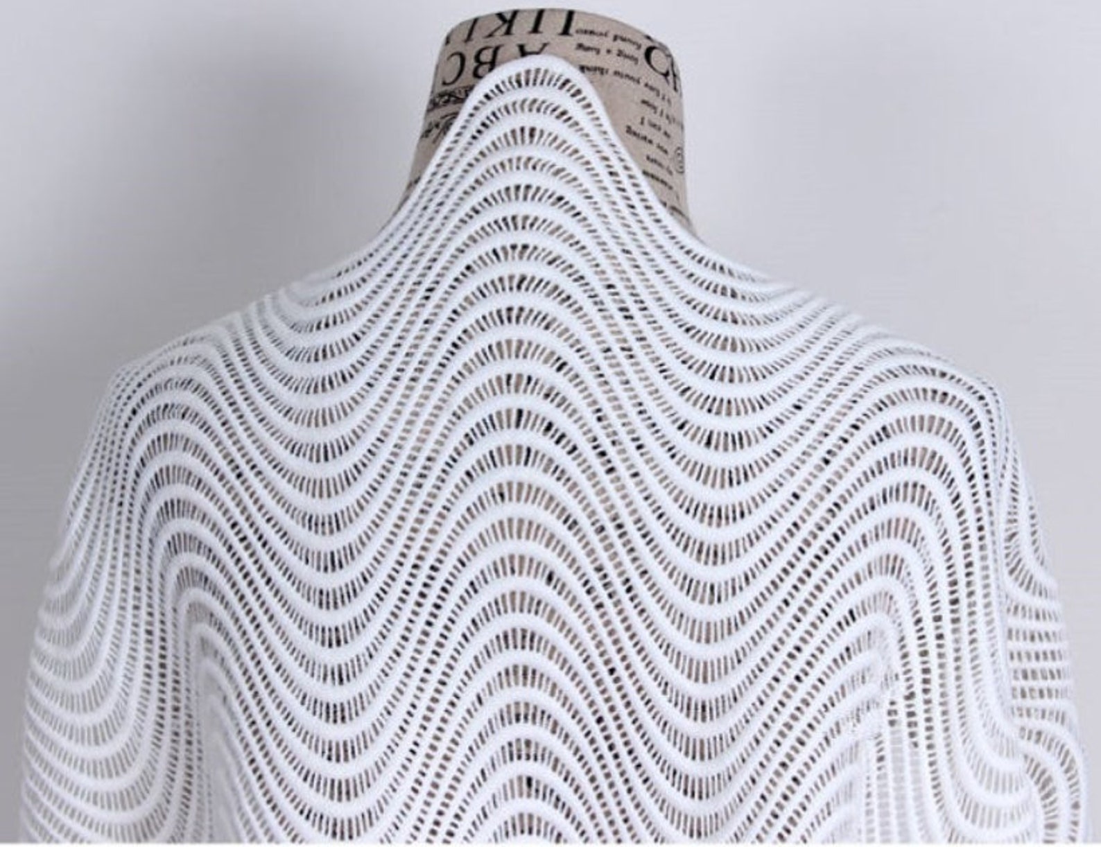 White Cord Lace Fabric: High-end Guipure Lace for Party Dress - Etsy