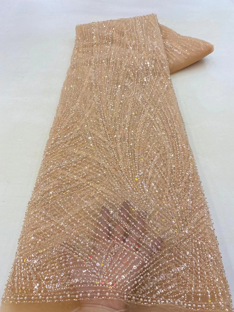 Fashion Show Sequins Lace Fabric shinning Lace Fabric for - Etsy