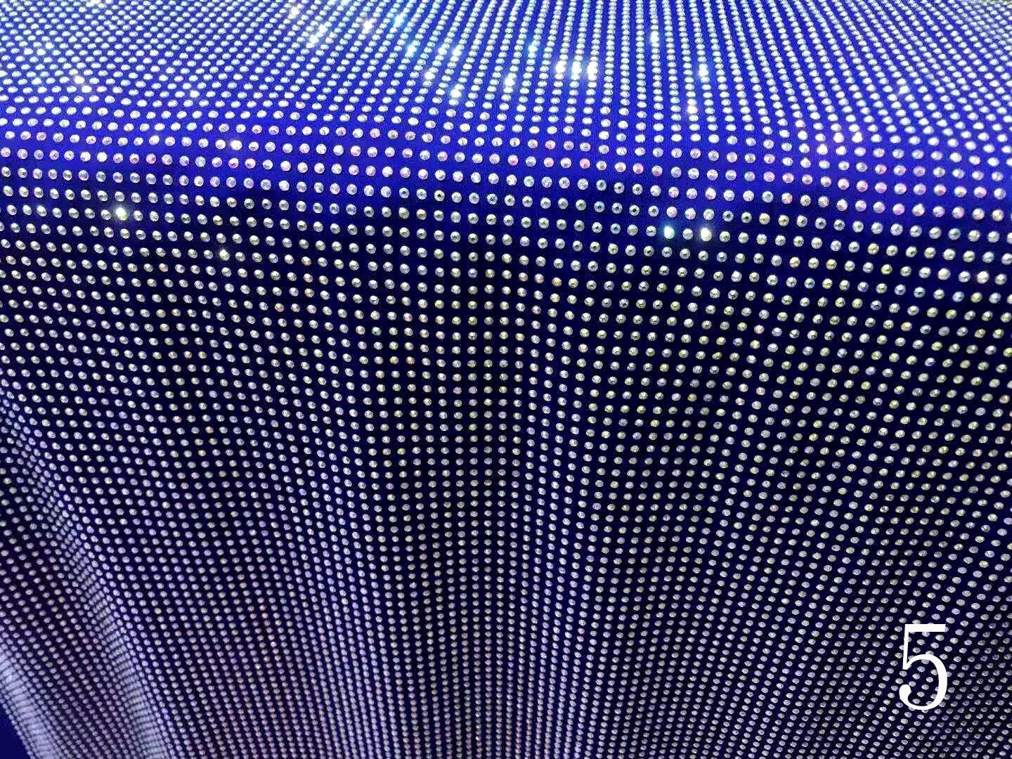 Luxury Lace Fabric Shinning Rhinestone With Strecth Fabric - Etsy