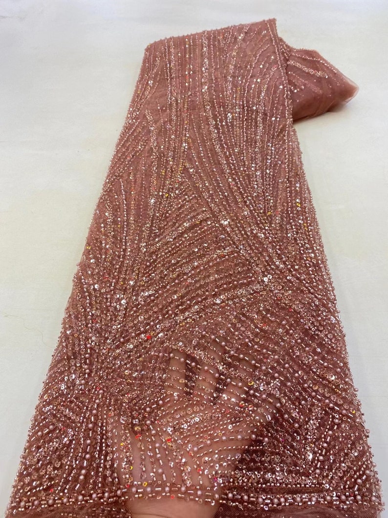 Fashion Show Sequins Lace Fabric shinning Lace Fabric for - Etsy