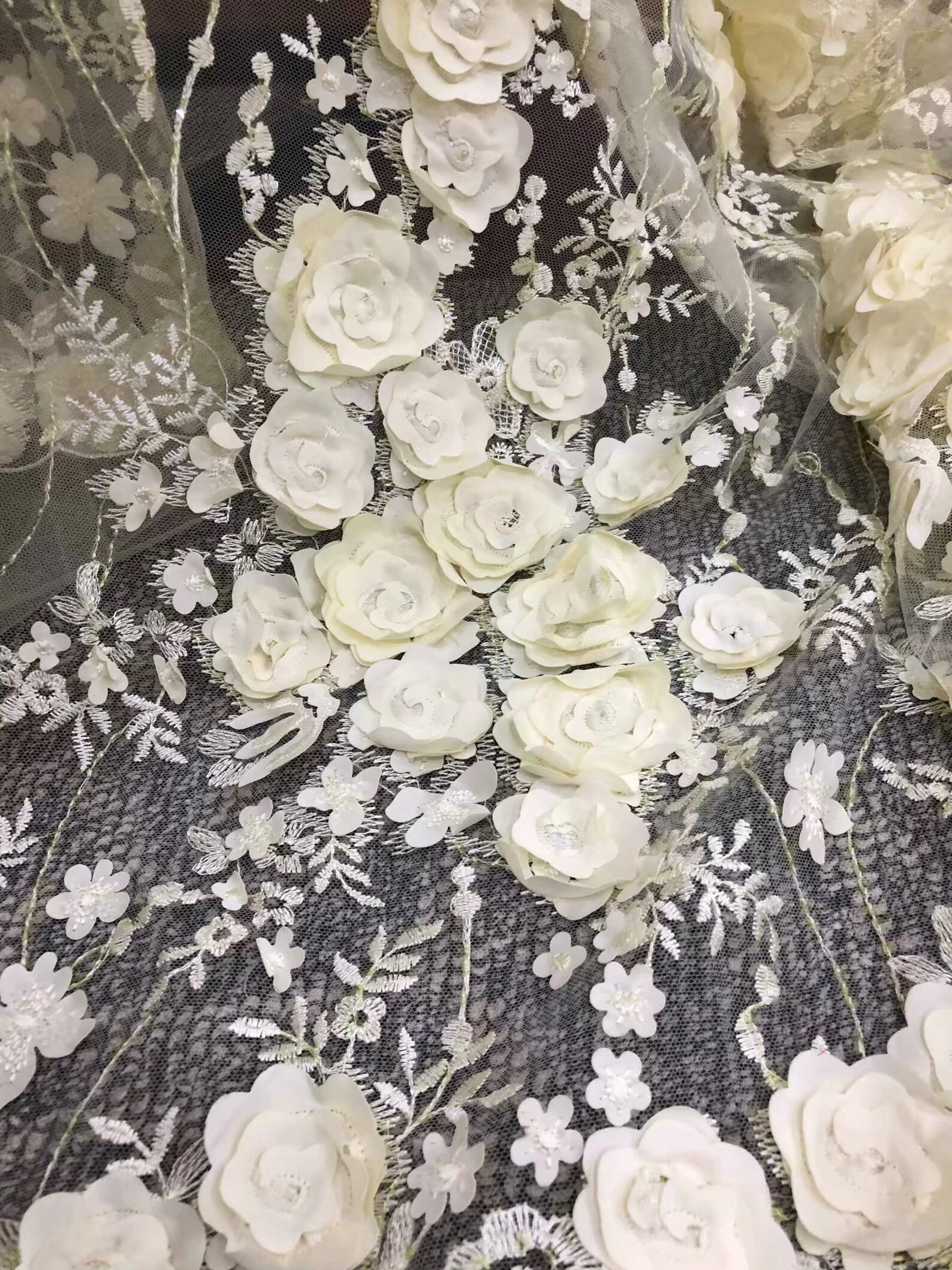 Fashion Lace Fabric flower Lace Fabric Wedding Dress Lace - Etsy