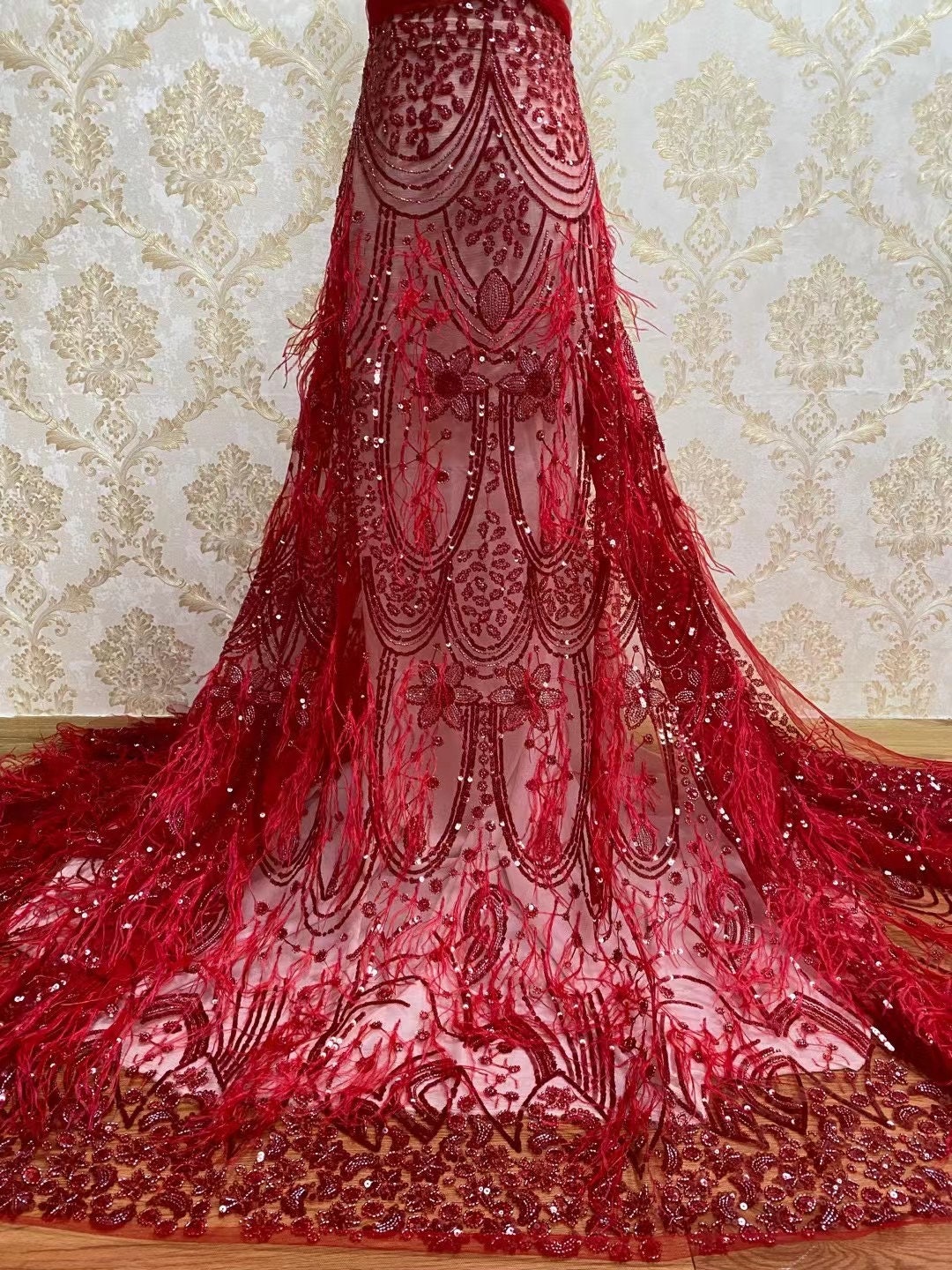 New Fashion French Tulle Lace Fabric Wedding Dress Prom - Etsy