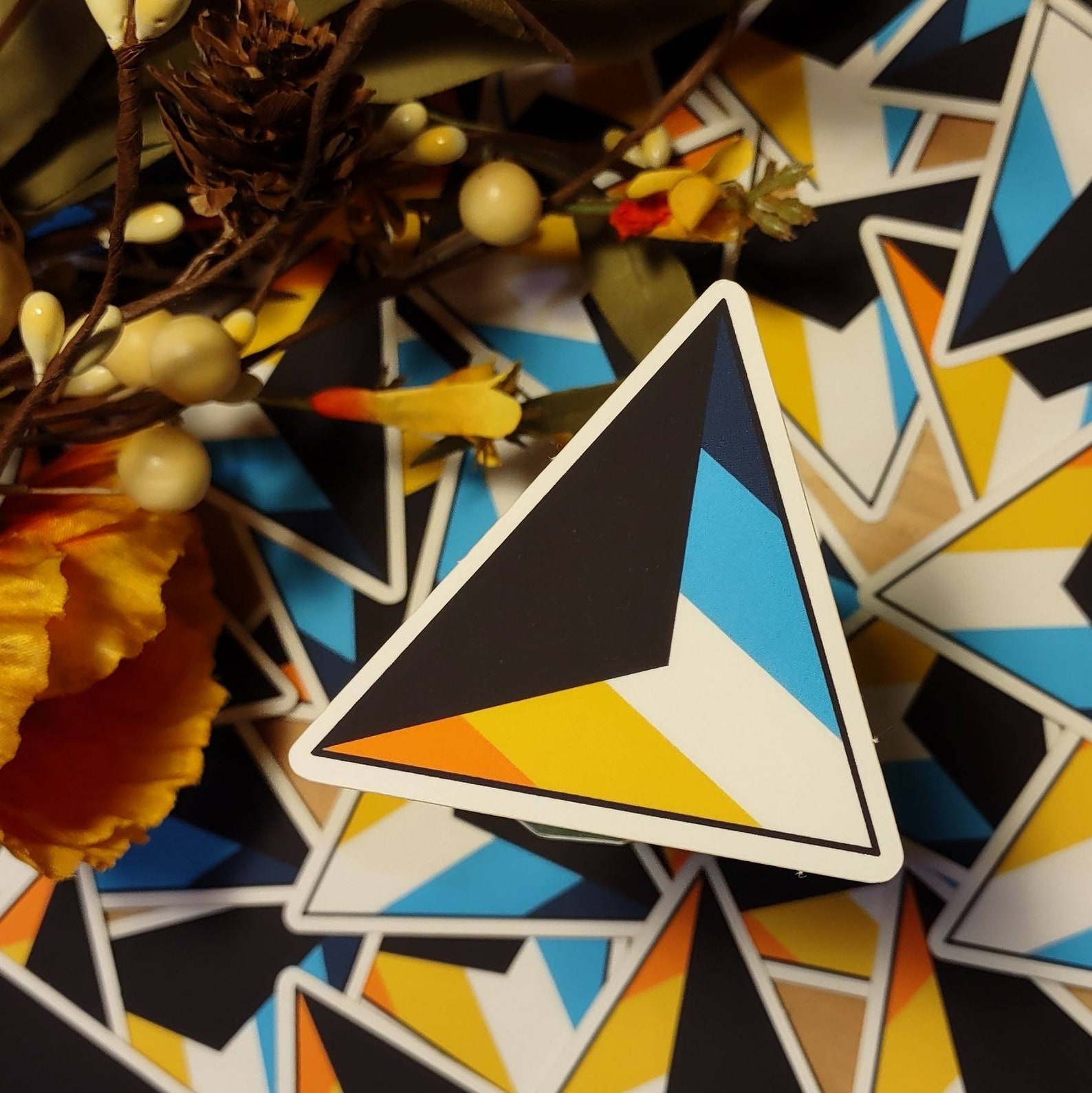 Demi Aroace Queer Pride Matte Vinyl Sticker - Etsy