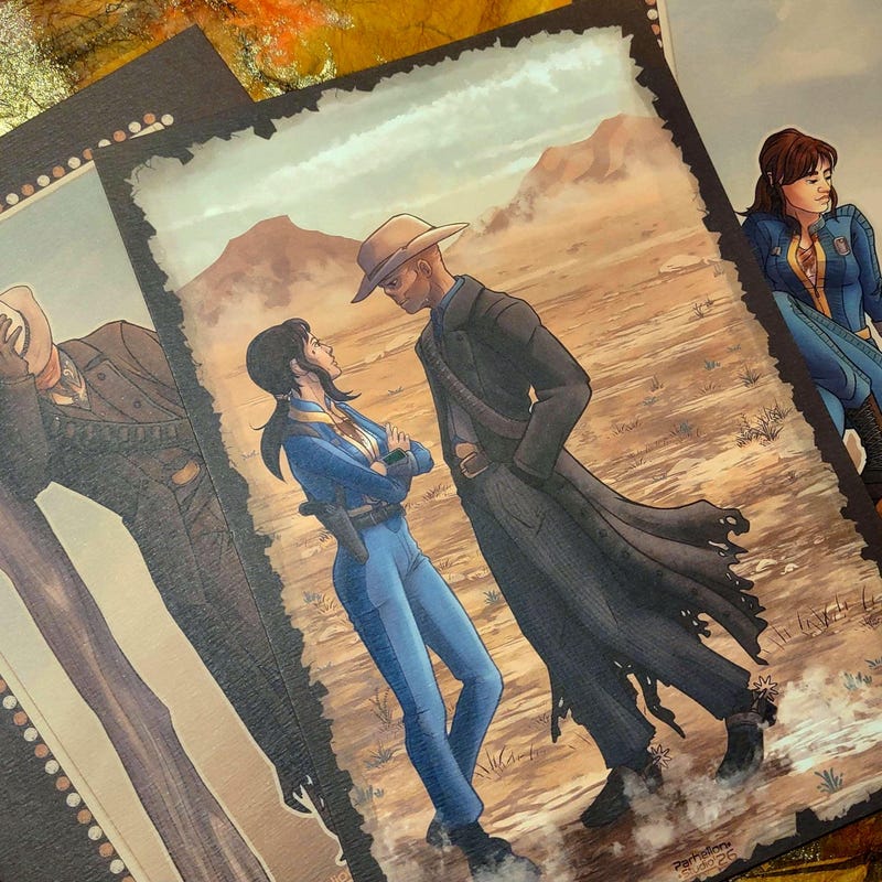 Fallout Ghoul Art Prints - Etsy