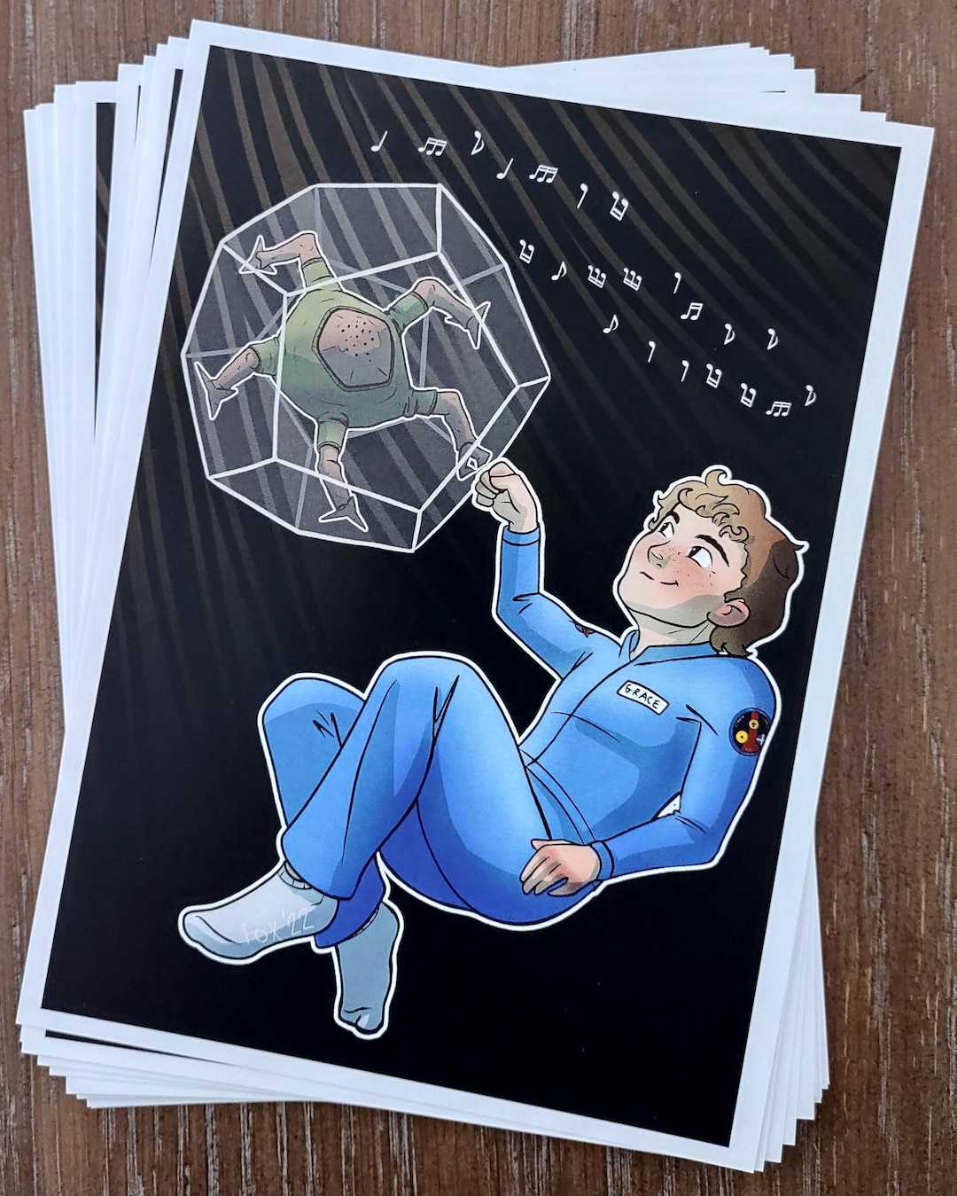 Project Hail Mary || "fist My Bump" Fanart || 5x7 Prints - Etsy