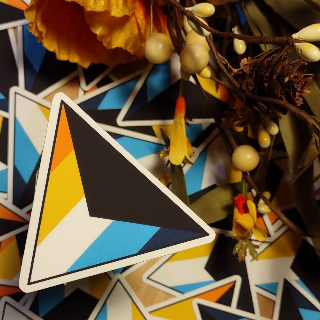 Demi Aroace || Queer Pride || Matte Vinyl Sticker - Etsy