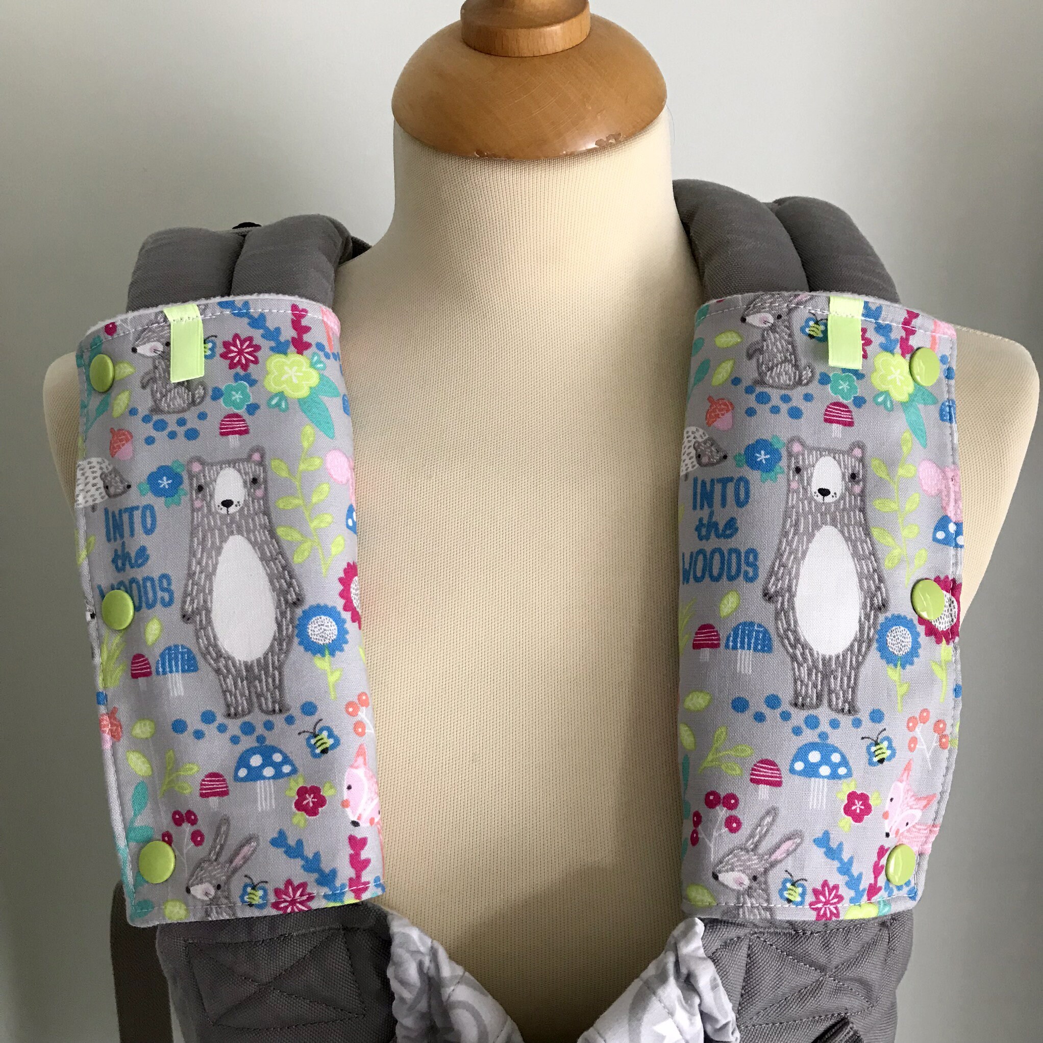 Drool Pads Suck Pads Strap Covers Ergo Baby Carrier Baby Gift Teething ...