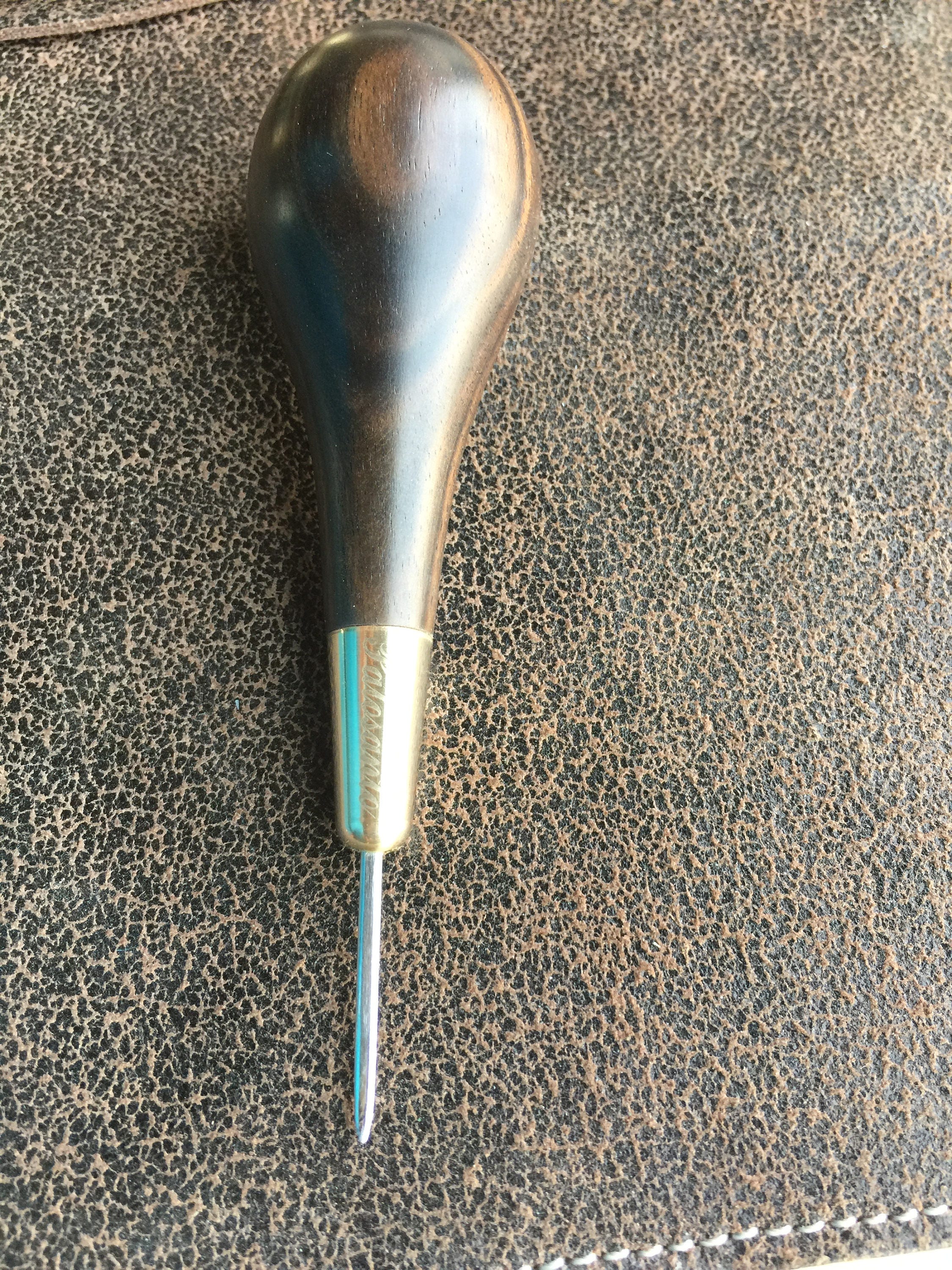 Flat Awl for Leather pistol Haft - Etsy