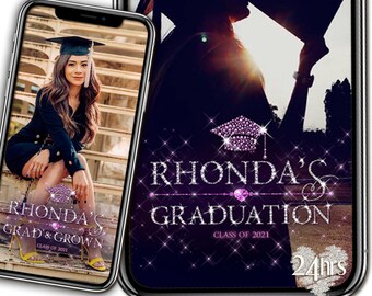 Snapchat Filter Graduation - Etsy