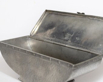 Pewter Jewelry Box - Etsy