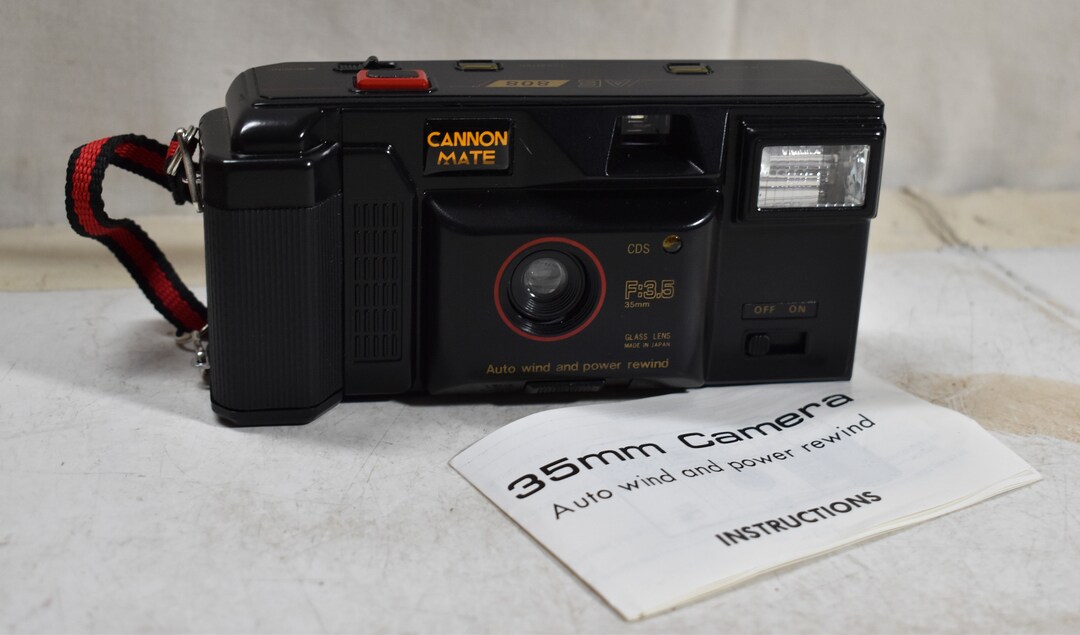 Vintage Camera Cannon Mate F:3.5 35mm Glass Lens Made in Japan - Etsy