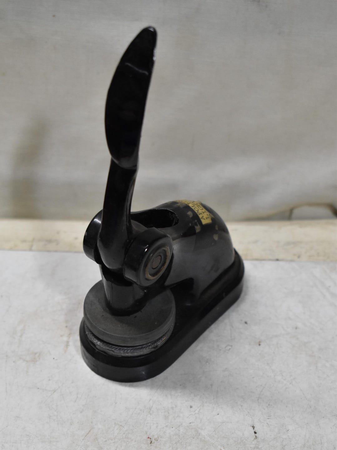 Vintage Collectible Cast Iron Tool,equipment Stamp-black Cast Iron ...