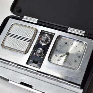 Vintage Collectible Table Desk Made in Japan Clock Radio-japan No 103 ...
