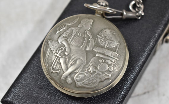 Rare Soviet Russian Molnija Pocket Watch Discovery Da… - Gem