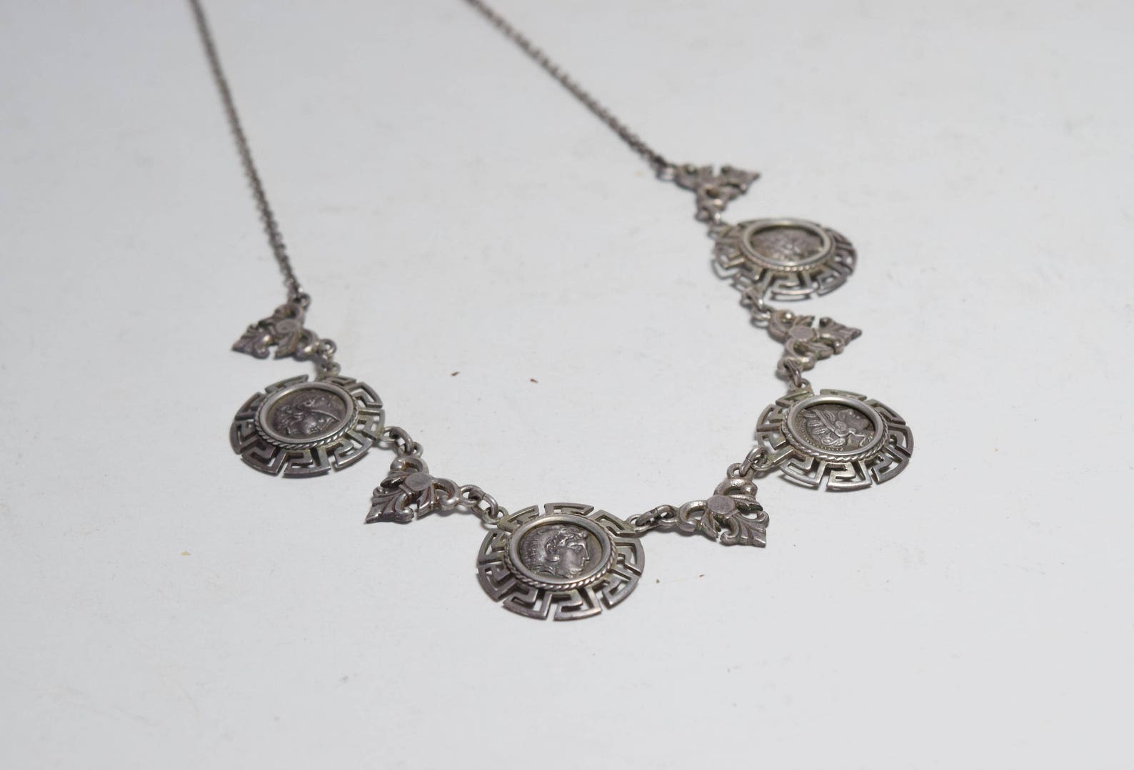 Ancient Greece Greek Mythology Greek Necklace Coin Jewelry - Etsy