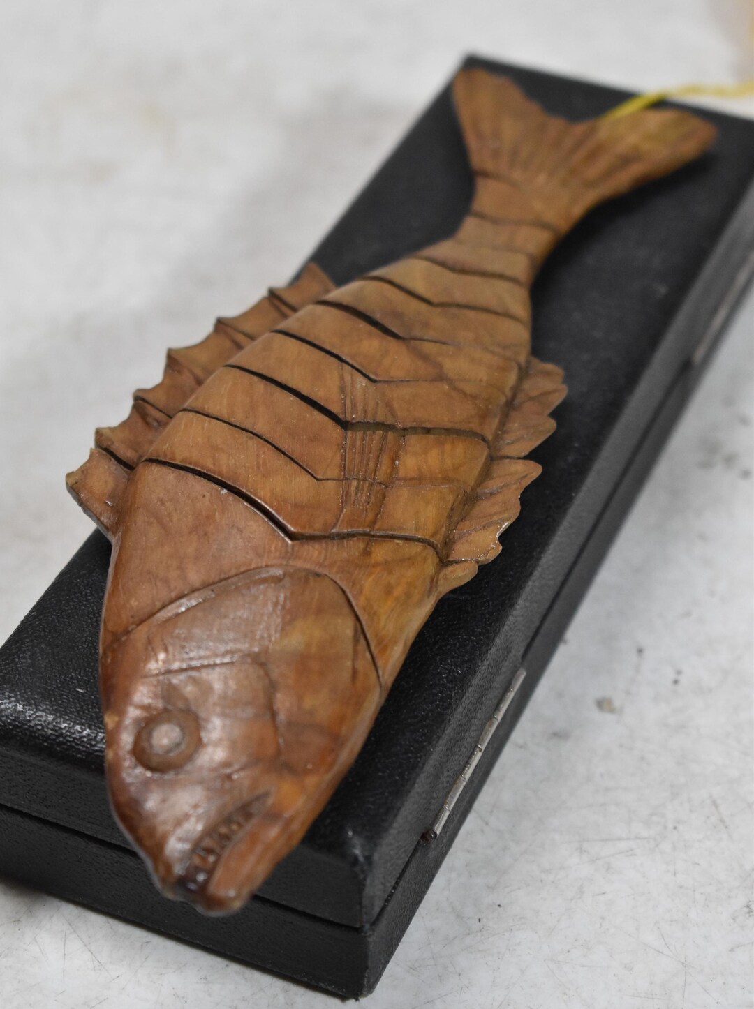 Unique Vintage Wooden Fish Toy-home Decor Wooden Fish Design-decor ...