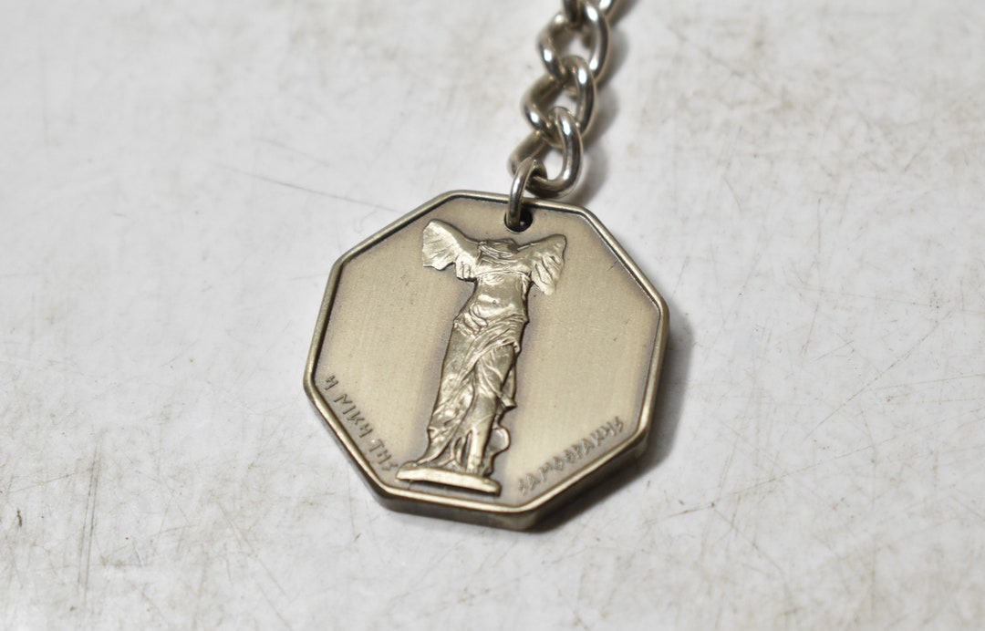 Vintage Collectible Greek Greece Key Chain-key Chain H Niki Ths ...