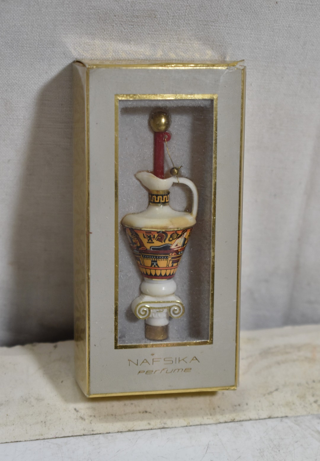 Vintage Collectible Greek Perfume Bottles Souvenir Memorable-nafsika ...