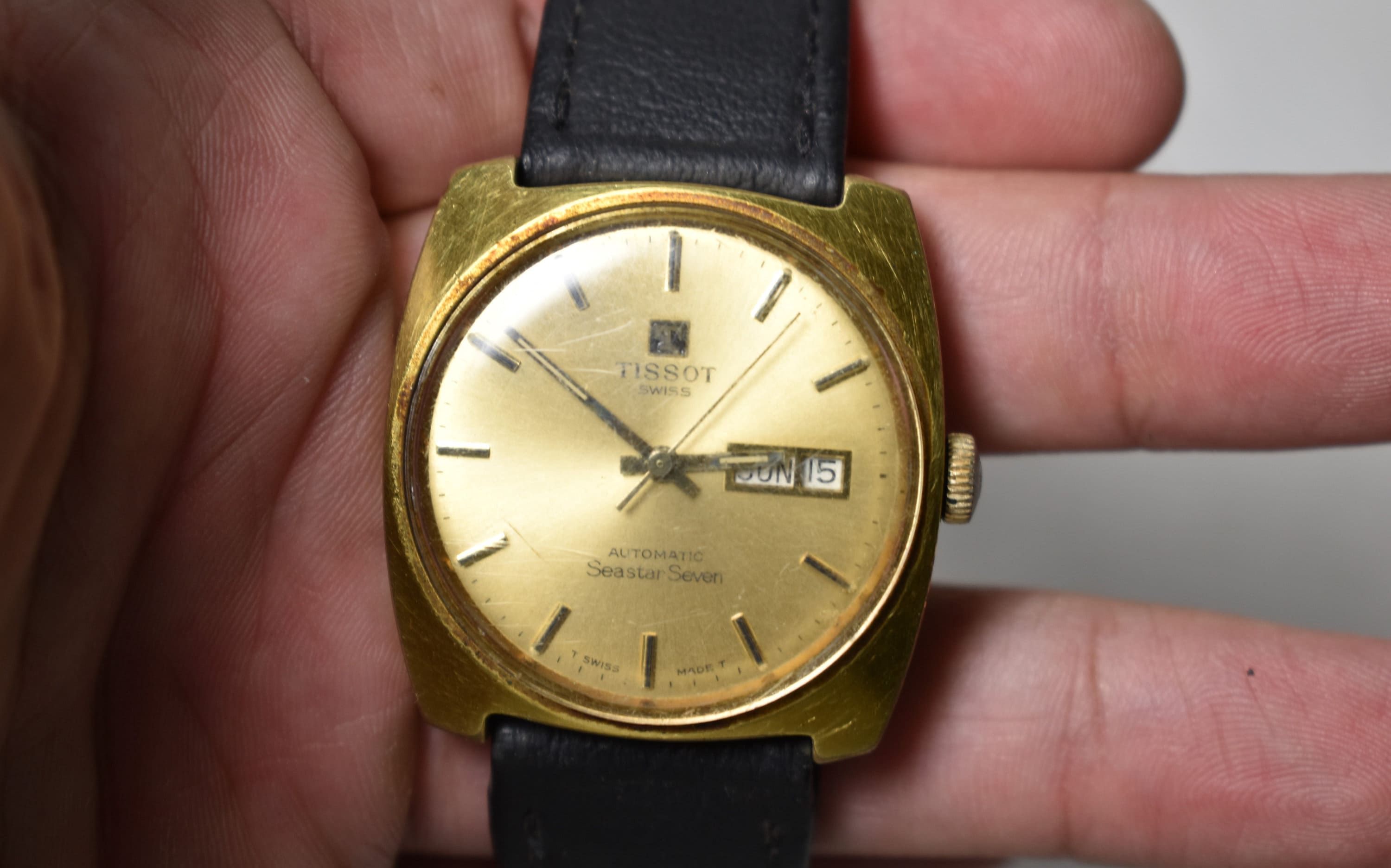 Vintage Tissot Swiss Automatic Watch Seastar Seven-no 315 T-T - Etsy