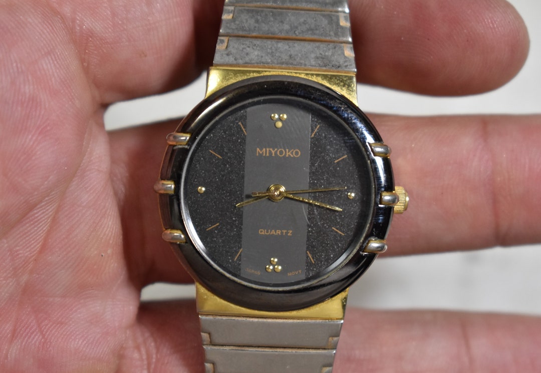Vintage Miyoko Quartz Watch Japan Movt Collectibleworking - Etsy