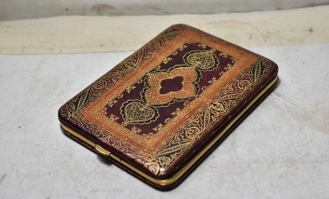 Vintage Collectible Beautiful Design Case-tobacco Case - Etsy