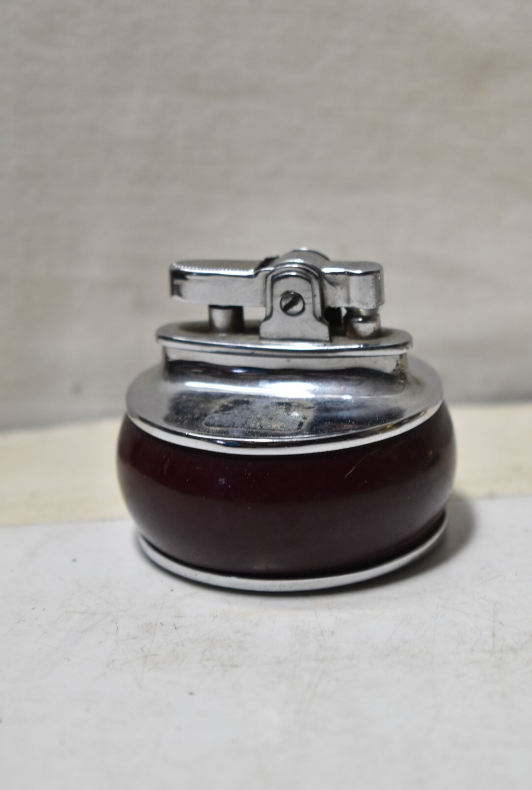 Vintage Collectible Tobacco Lighter Rolstar Made in England-table Desk ...