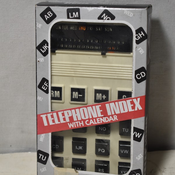 Telephone Index - Etsy