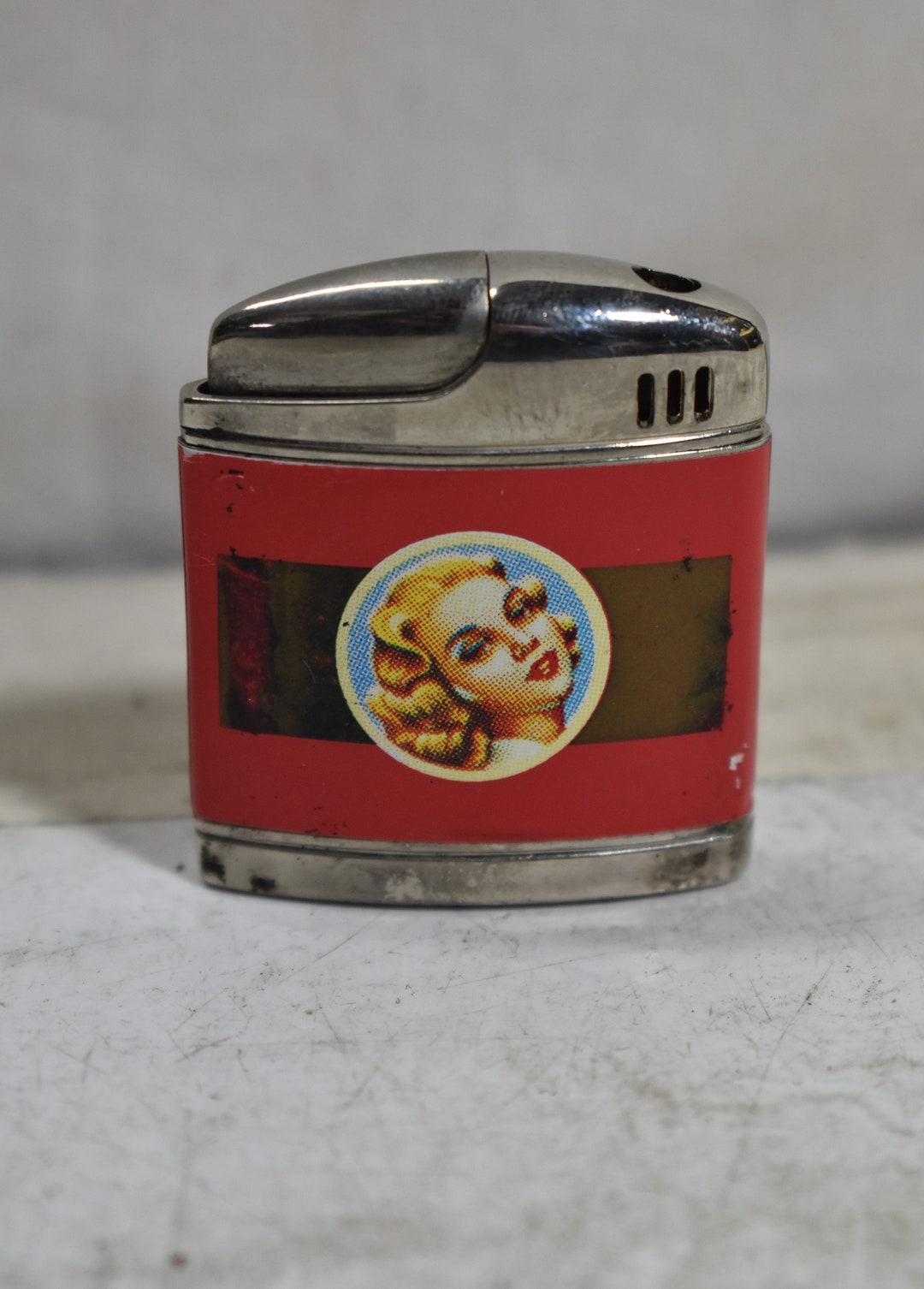 Vintage Collectible Tobacco Cigarette Lighter-marilyn Monroe Design ...