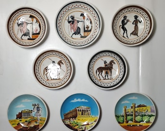 Small Greek Plates - Etsy