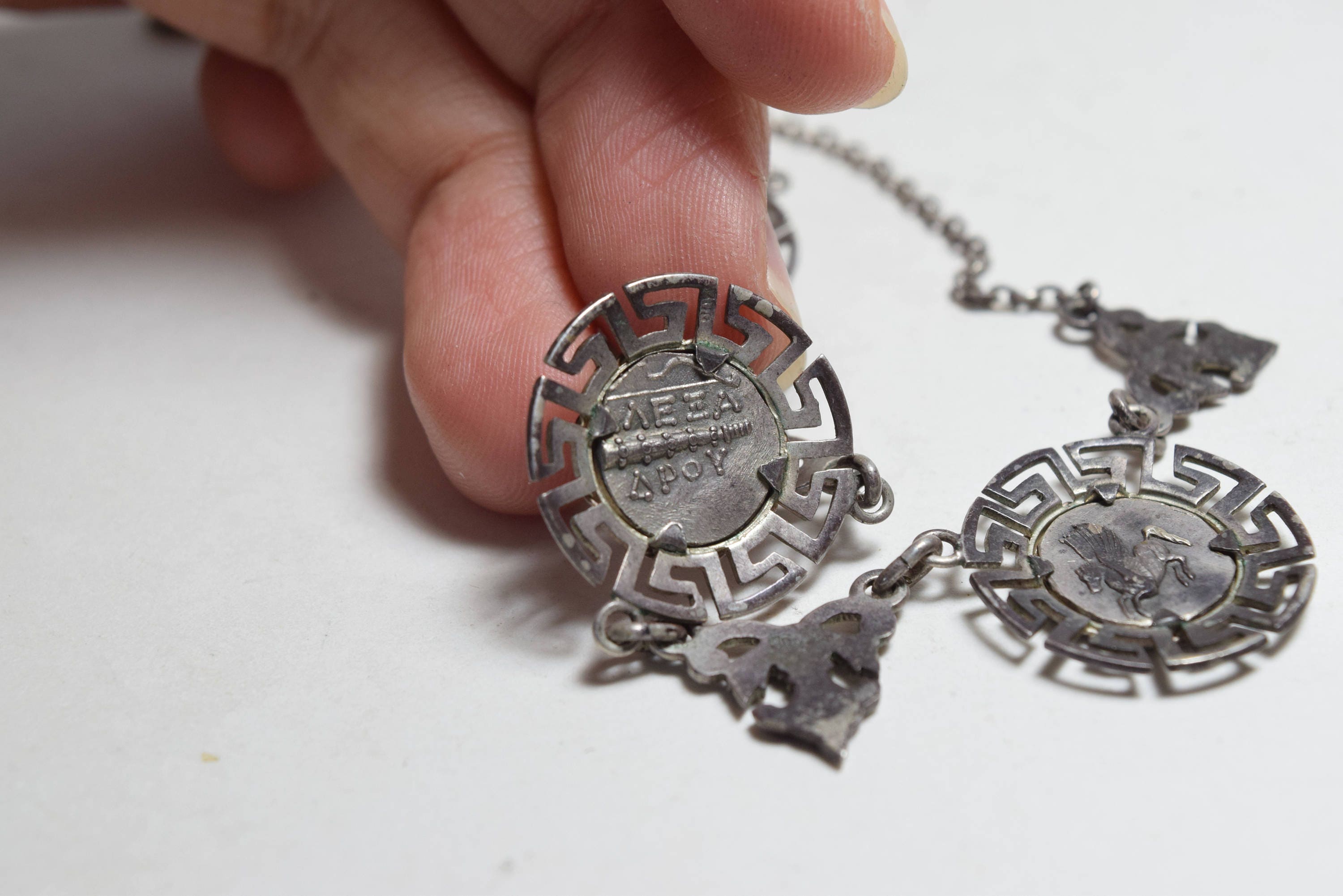 Ancient Greece Greek Mythology Greek Necklace Coin Jewelry - Etsy