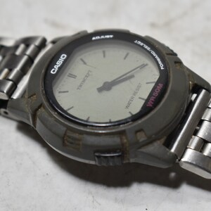 Vintage Casio Twincept Watch WR50M ABX-20 Water Resistant Collectible ...