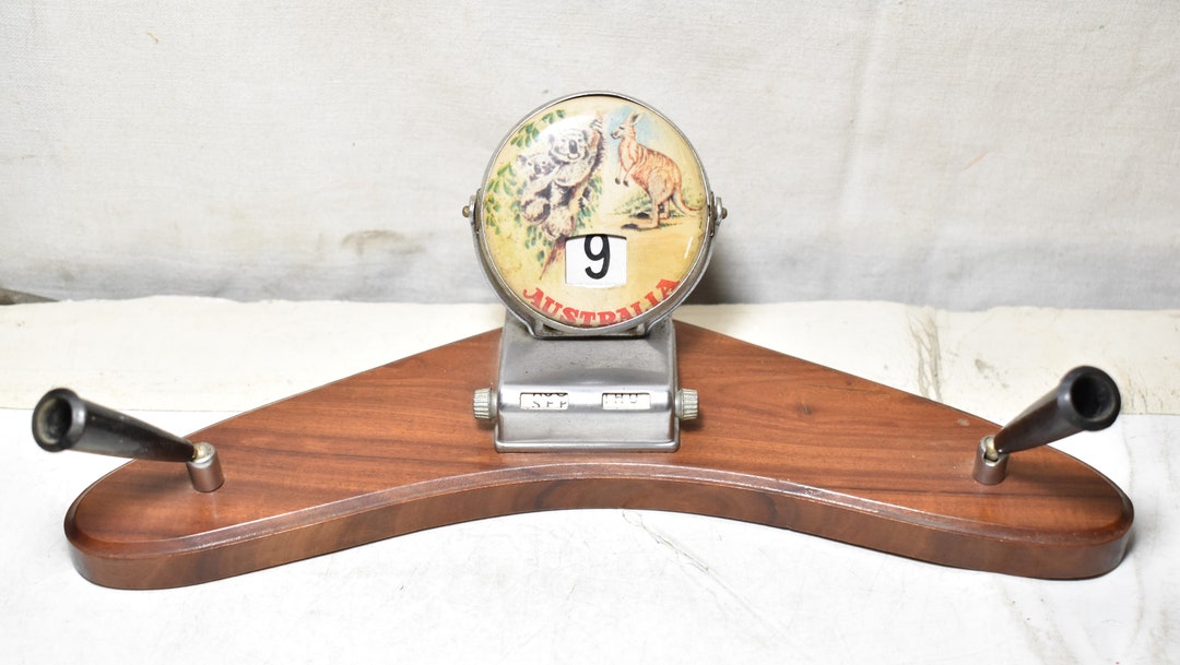 Vintage Collectible Table Desk Decor Calendar W/2 Bases for Pen ...