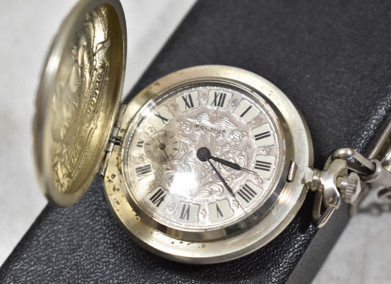 Rare Soviet Russian Molnija Pocket Watch Discovery Da… - Gem