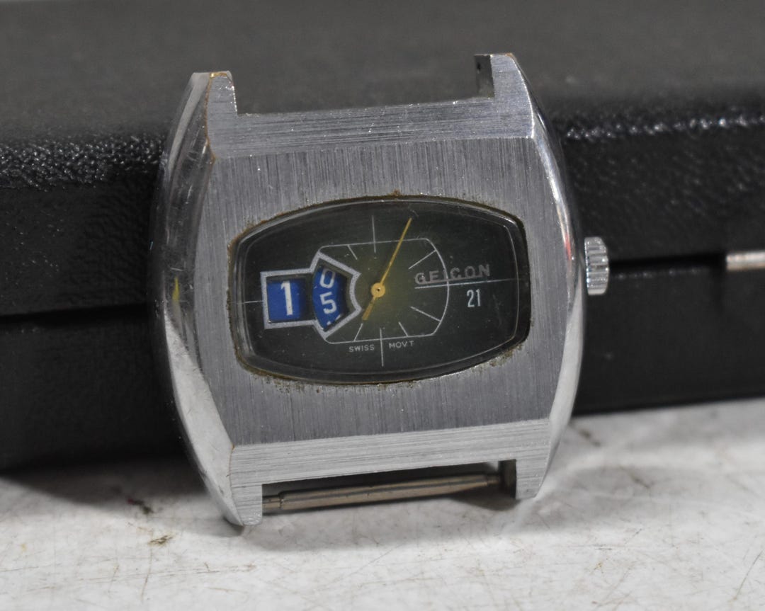 Vintage Collectible Watch Geicon 21 Swiss Movt-wristwatch Jewel ...