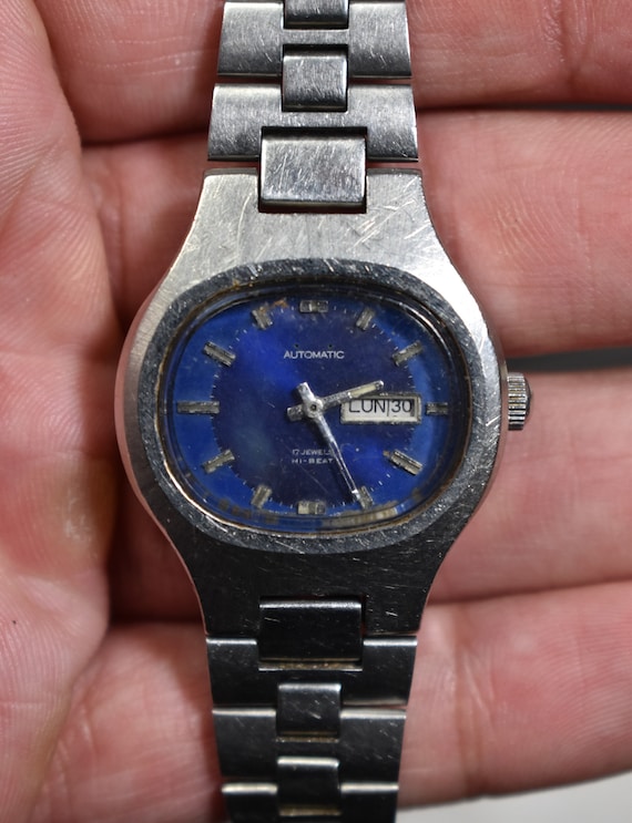 Vintage Seiko Automatic 17 Jewels Hi-Beat Watch-Women… - Gem