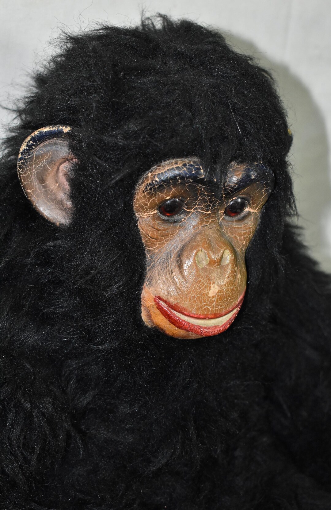 Vintage Deans Chimp Monkey Made in UK 1960s. Old Monkey Plush Childrens ...