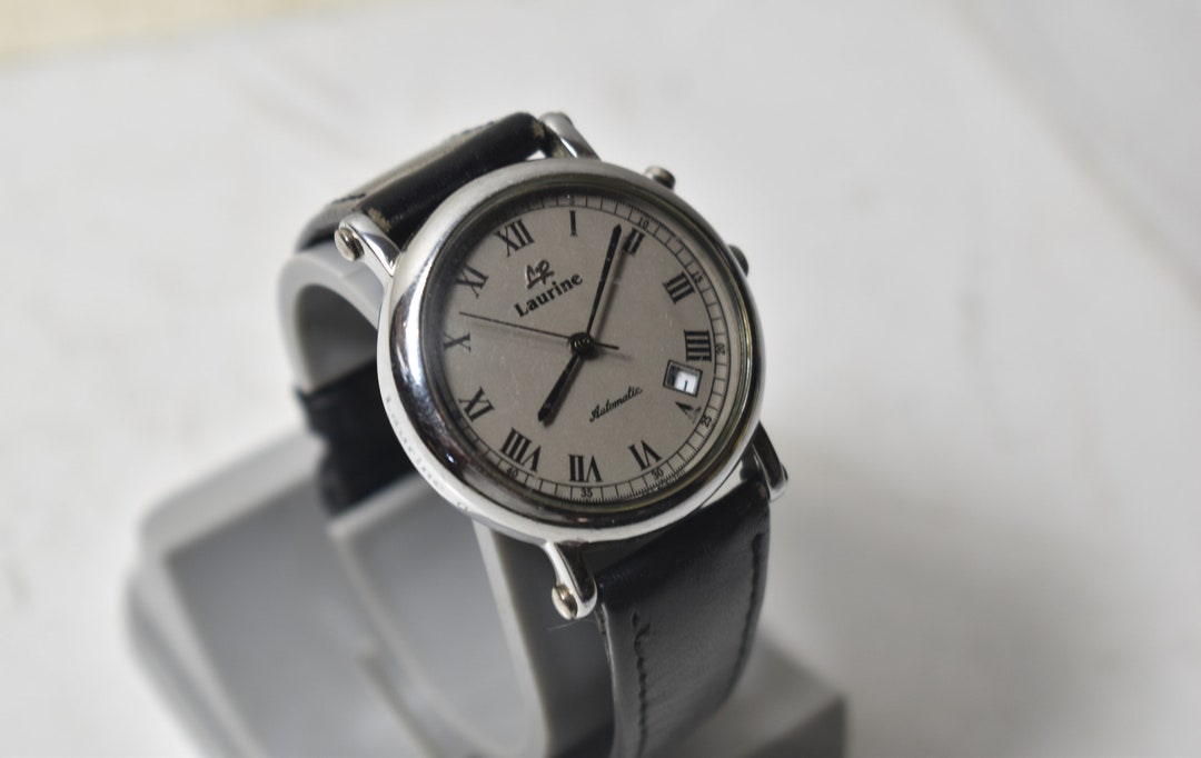 Vintage Collectible Laurine Automatic Watch-prg B0507GD Stainless Steel ...