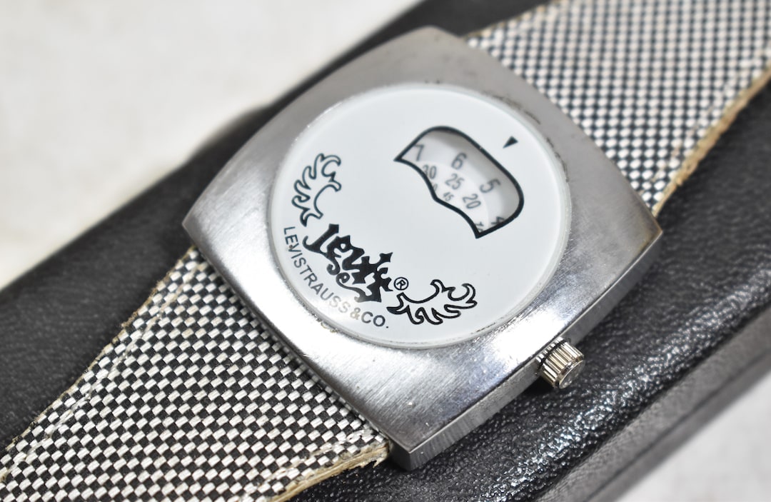 Vintage Collectible Levis Watch-levistrauss&co Stainless Steel - Etsy