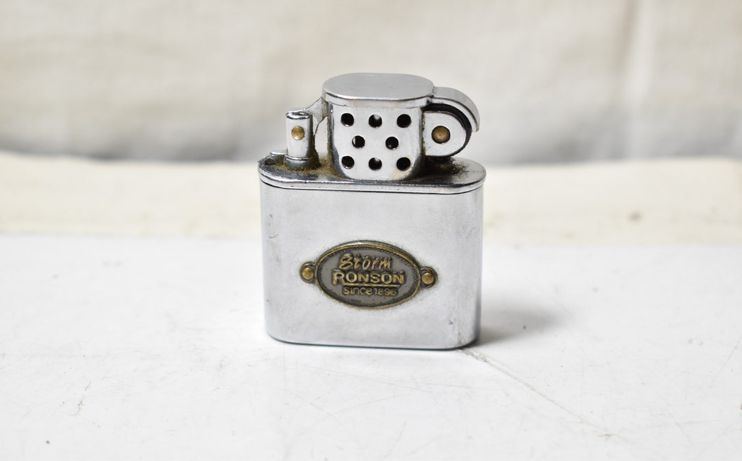 Vintage Collectible Ronson Lighter-storm Ronson Since 1896 - Etsy