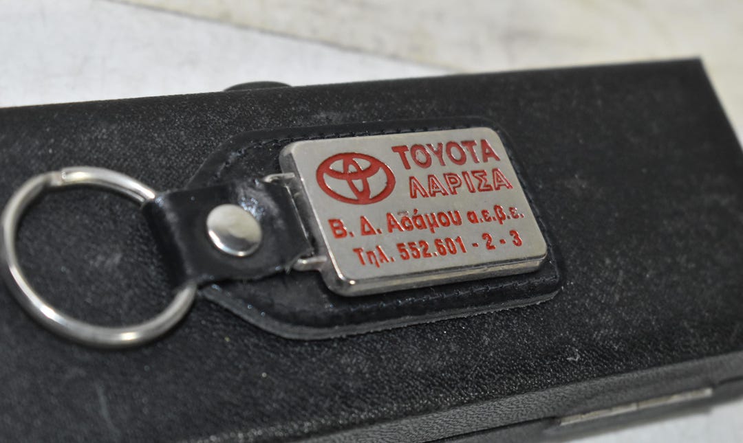 Key Chain Toyota-vintage Collectible Advertising Key Chain ...