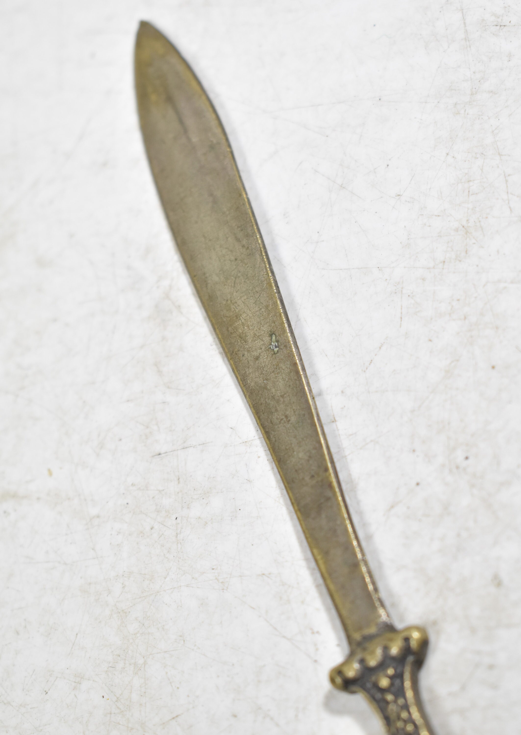 Vintage Collectible Bronze Paper Cutter-bronze Paper Cutter - Etsy