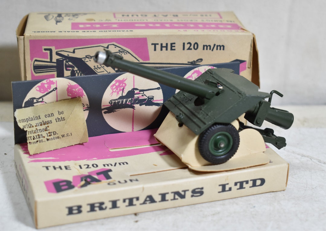 Vintage Bat Gun Anti-tank Britains Ltd 120 M/m No. 9720 Battalion - Etsy