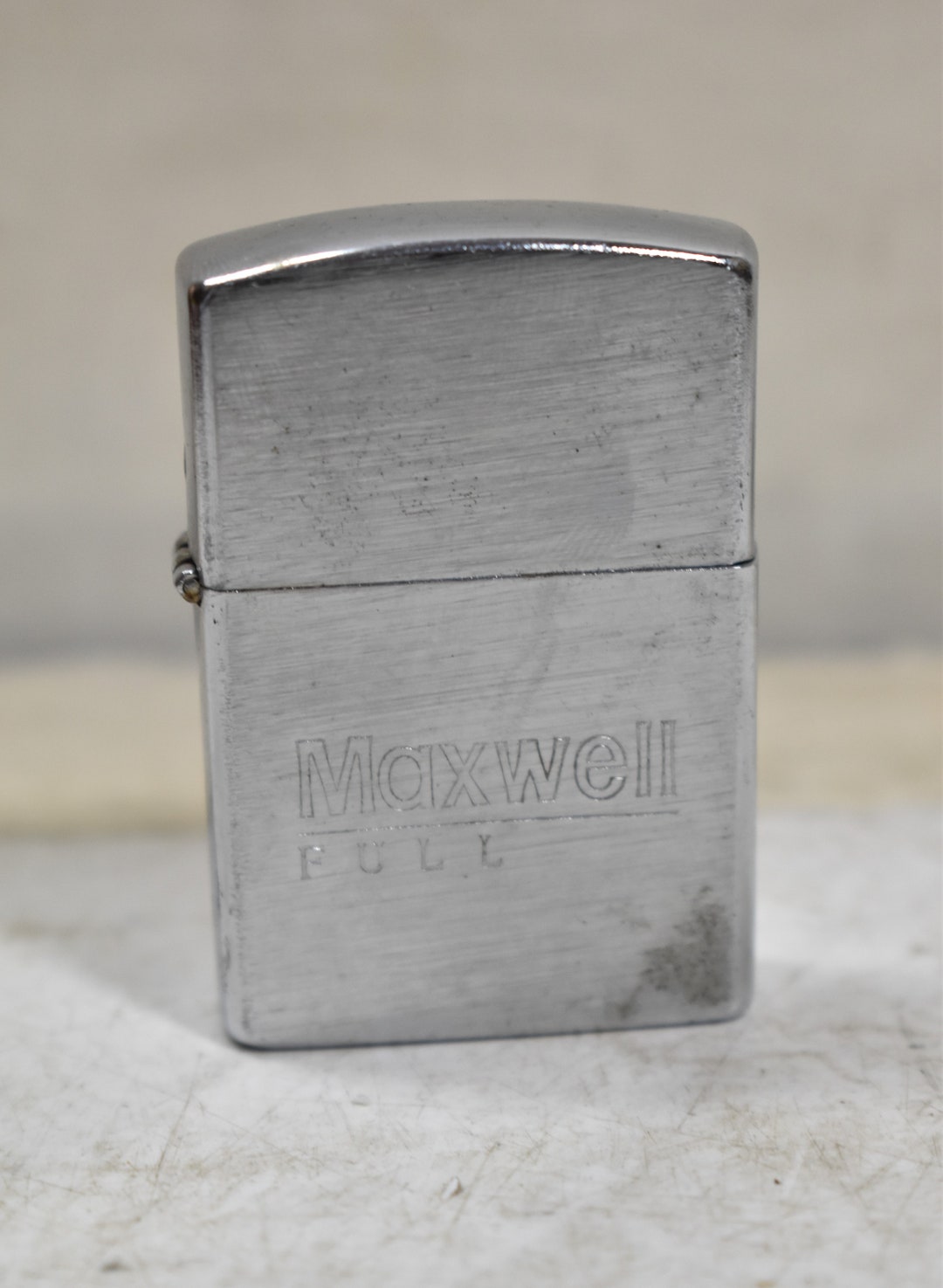 Vintage Collectible Tobacco Cigarette Lighter-maxwell Full Lighter ...