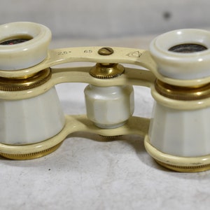 Vintage Theater BINOCULARS Luxury Eye Glasses Magnifier Scene Play 2.5x ...