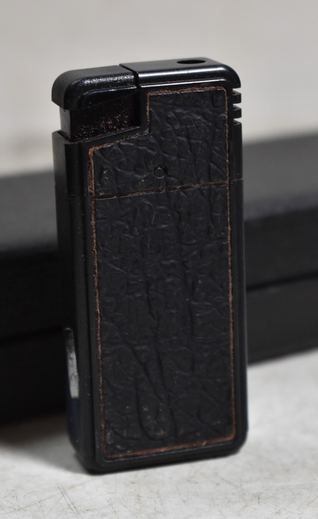 Vintage Collectible Ronson Lighter W.germany Pat.tend W/design-tobacco ...