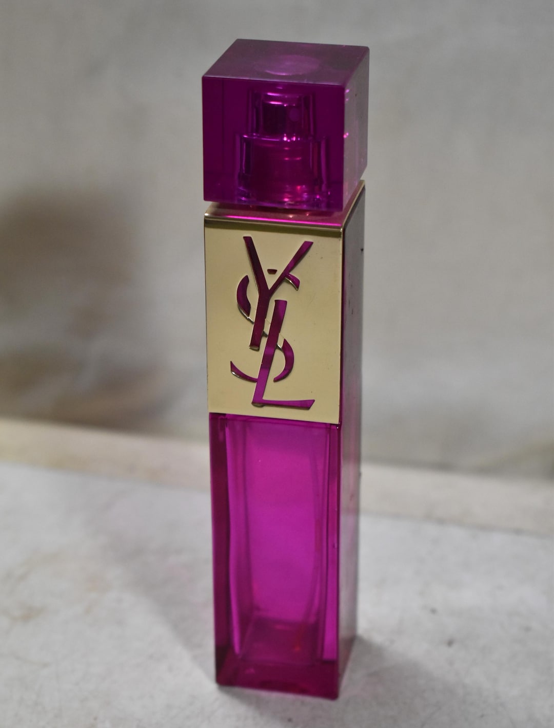Vintage Collectible Empty Perfume Bottle-ysl 50ml Eau De Parfum Elle ...