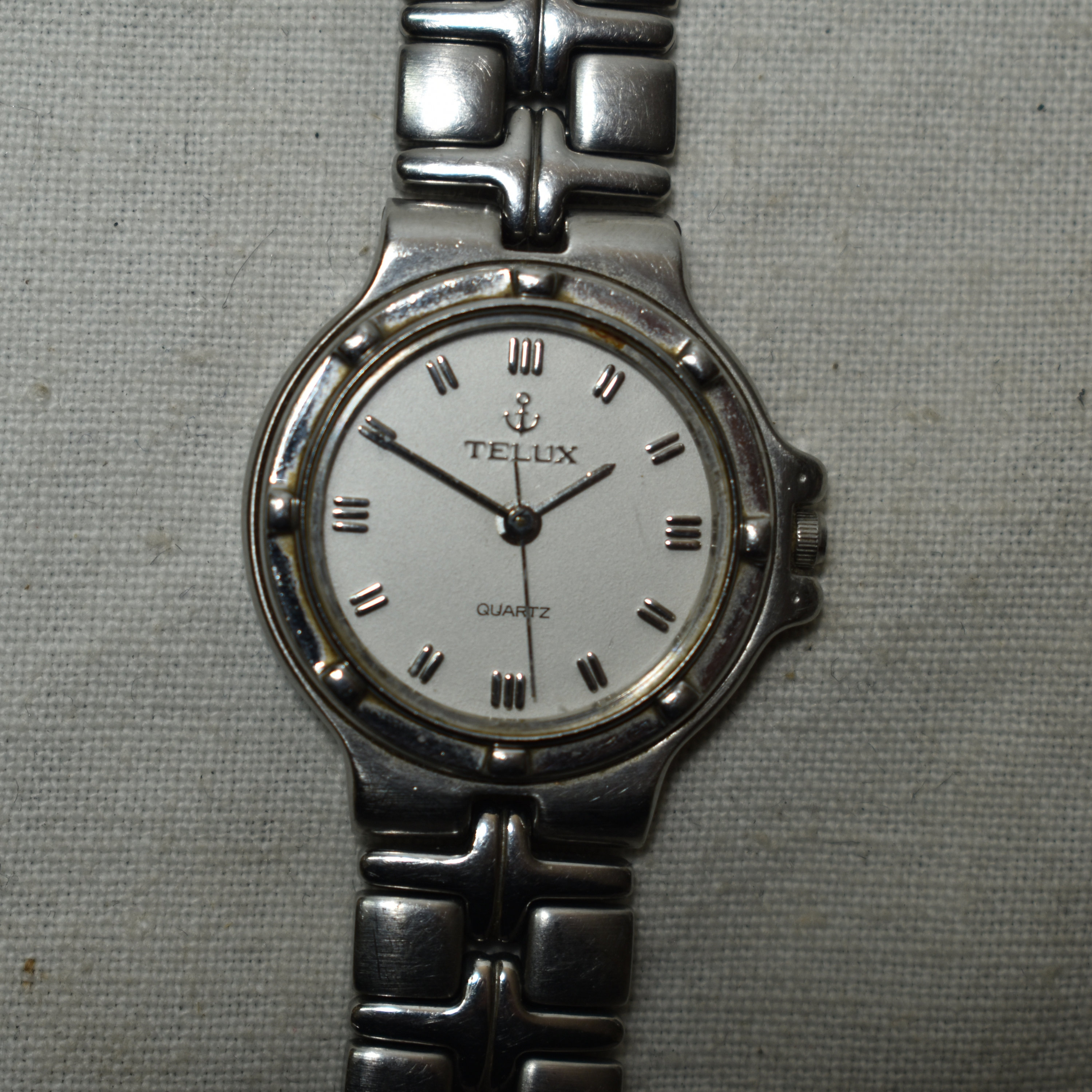 Vintage Telux Quartz Women's Watch TU 002 Stainless Steel - Etsy UK